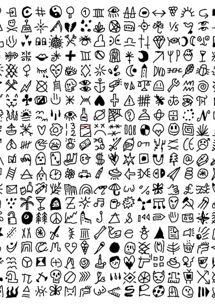 Symboles affiches et impressions par niklas hallberg - Printler