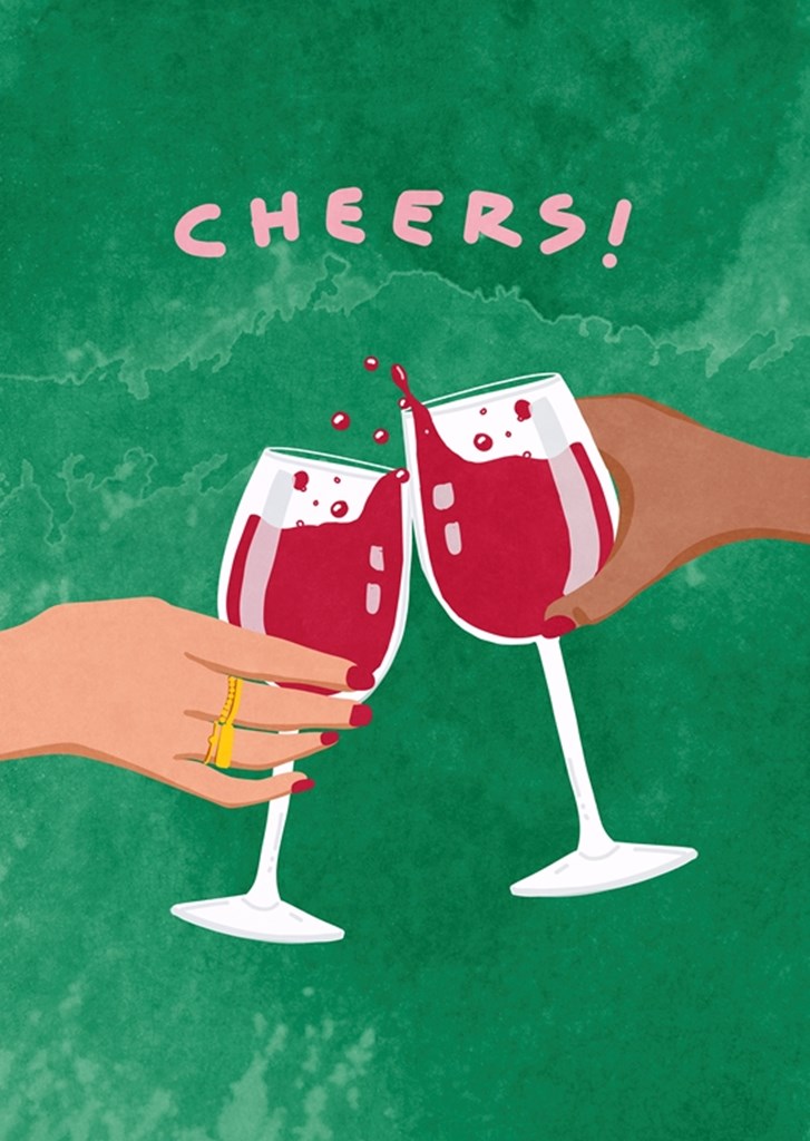 Cheers to us! posters & prints by Raissa Oltmanns - Printler