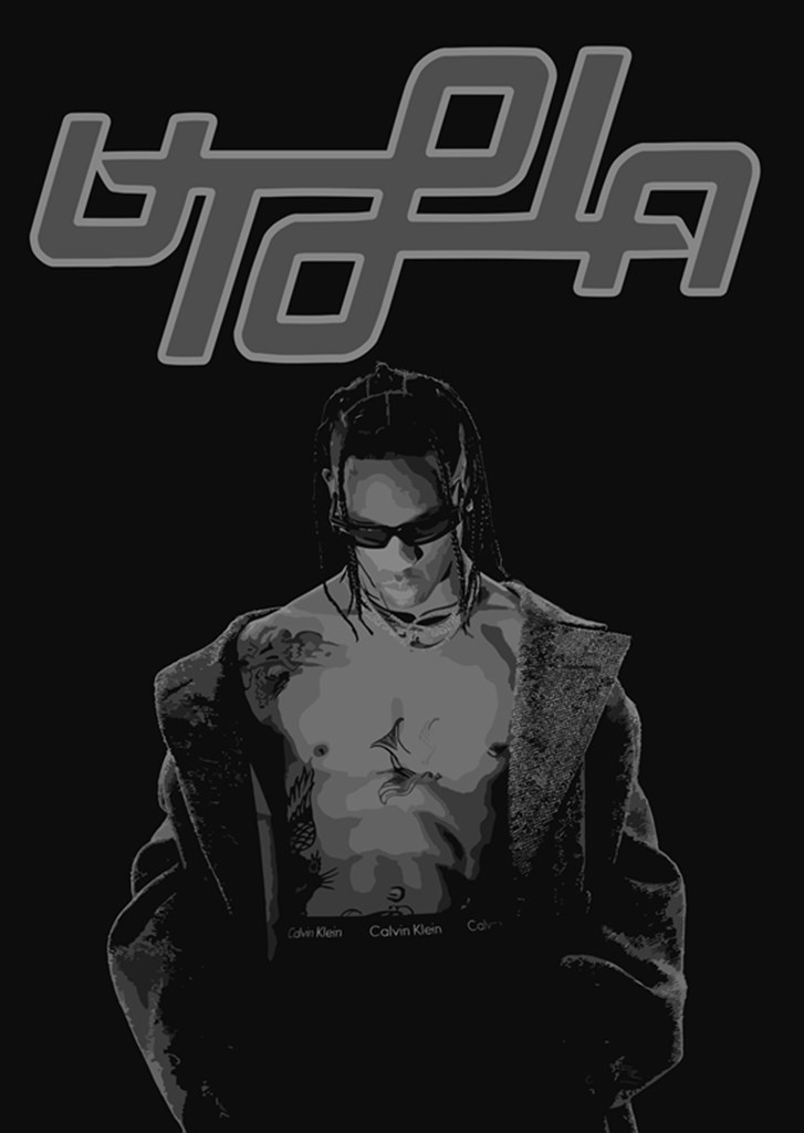 Travis Scott Utopia Poster von Edgar Jake | Printler