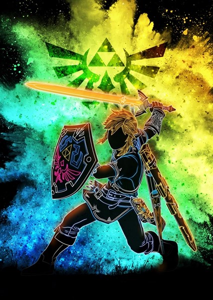 Link zelda spirit affiches et impressions par Billy - Printler