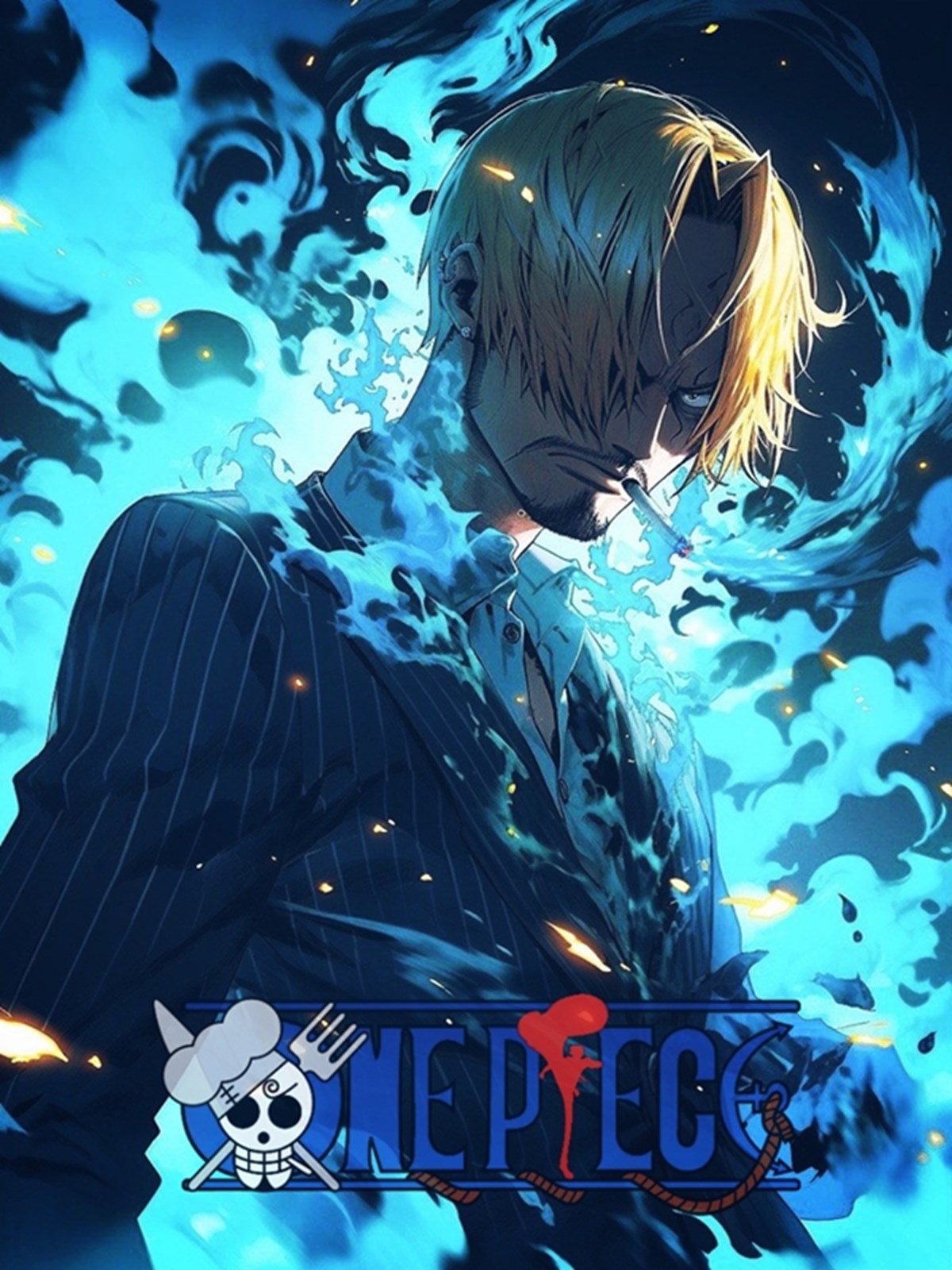 Vinsmoke Sanji - One Piece posters & prints by Jonatan Goozman - Printler