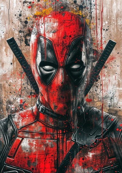 Deadpool Portrait posters & prints by Yutaka Inu - Printler