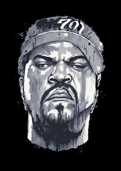 Ice Cube Illustration posters & prints by MUHAMMAD RIFQI HABIBI - Printler