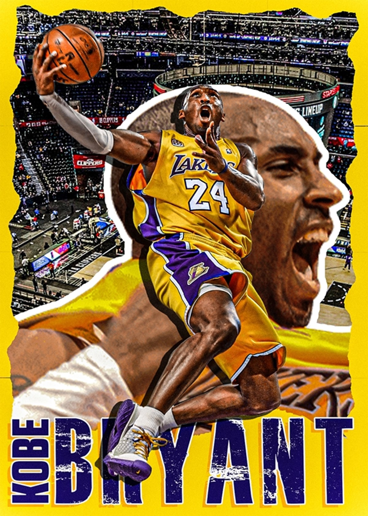 Kobe Bryant affiches et impressions par HERWANA - Printler