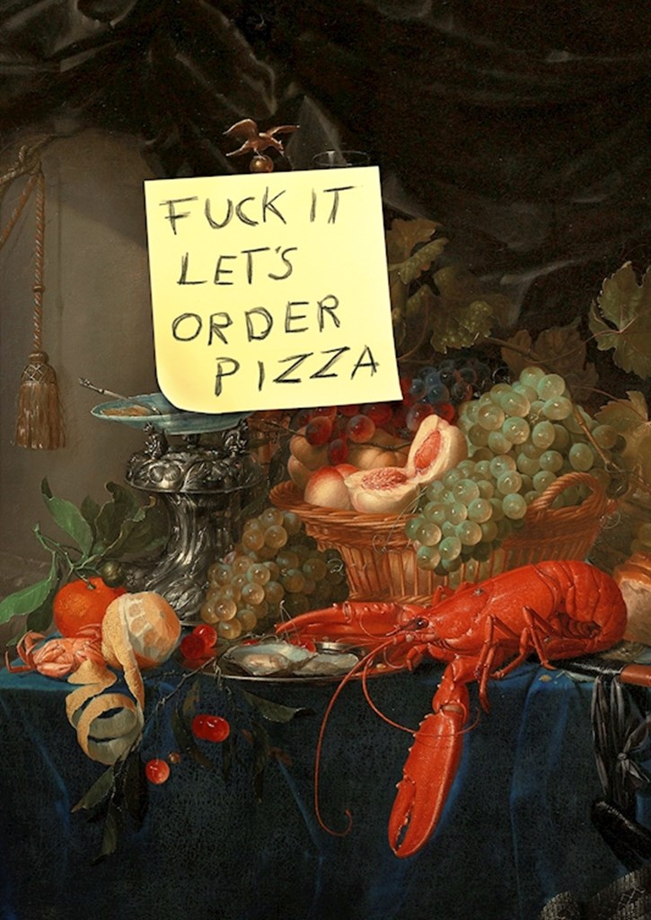 Let's Order Pizza Poster von Jonas Loose | Printler