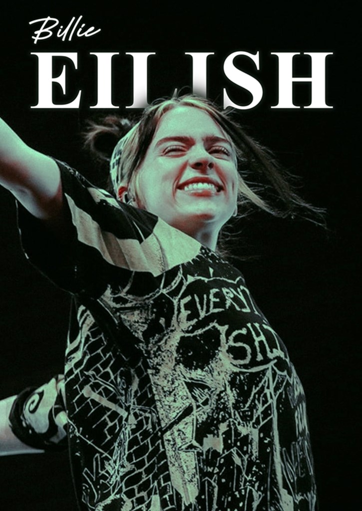 Billie Eilish Potrait Vintage posters & prints by Mochamad - Printler