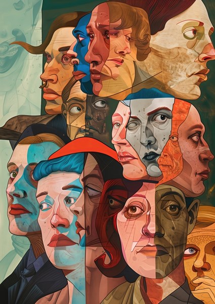 Extended Look #2 posters & prints by AI Art Posters - Printler