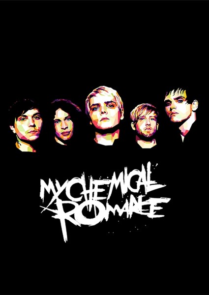 My Chemical Romance WPAP affiches et impressions par Awang Widyatama - Printler