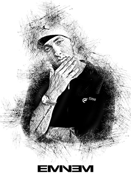 Eminem posters & prints by ArT G.O.A.L - Printler