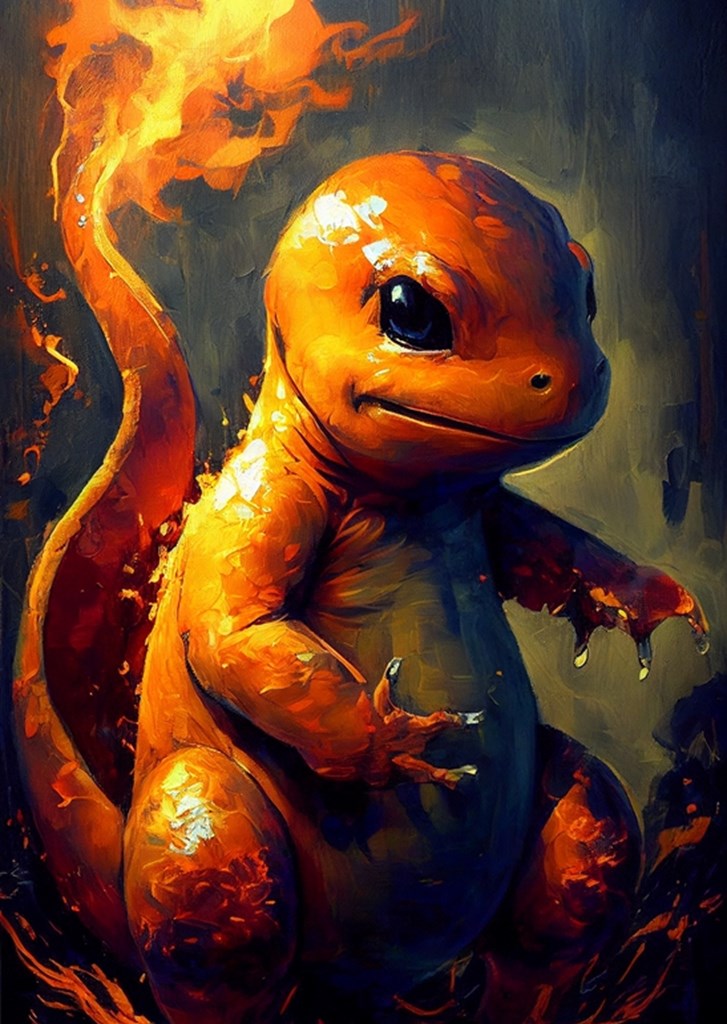Charmander - Pokémon Poster von Jonas Winge | Printler