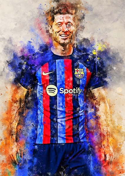 Robert Lewandowski posters & prints by Tian Arina - Printler