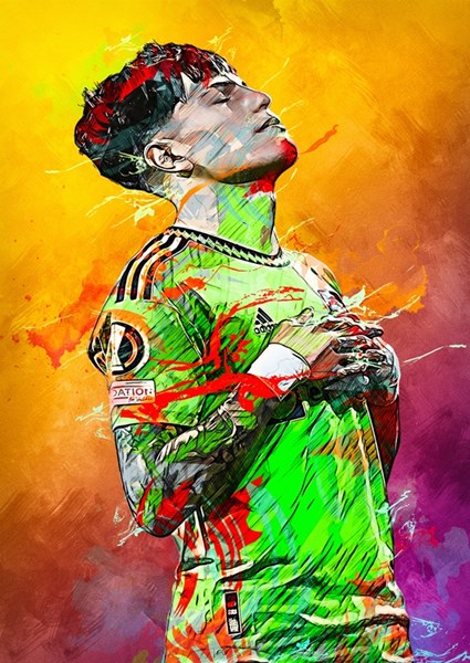 Alejandro Garnacho posters & prints by Atonio - Printler