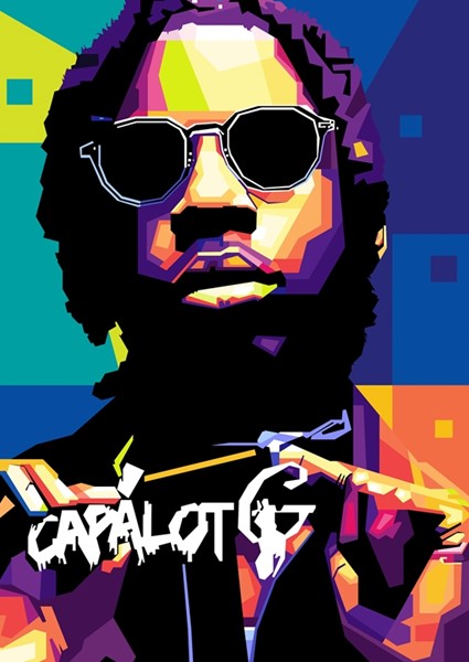 Polo G Pop Art Stil Poster von Maftuhi - Printler