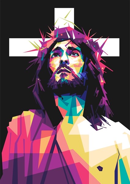 Jesus Christ posters & prints by Asran vektor - Printler