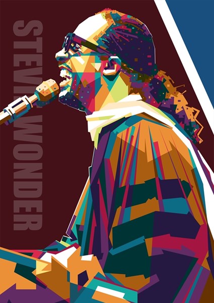 Stevie Wonder posters & prints by Yahya Agustiono - Printler