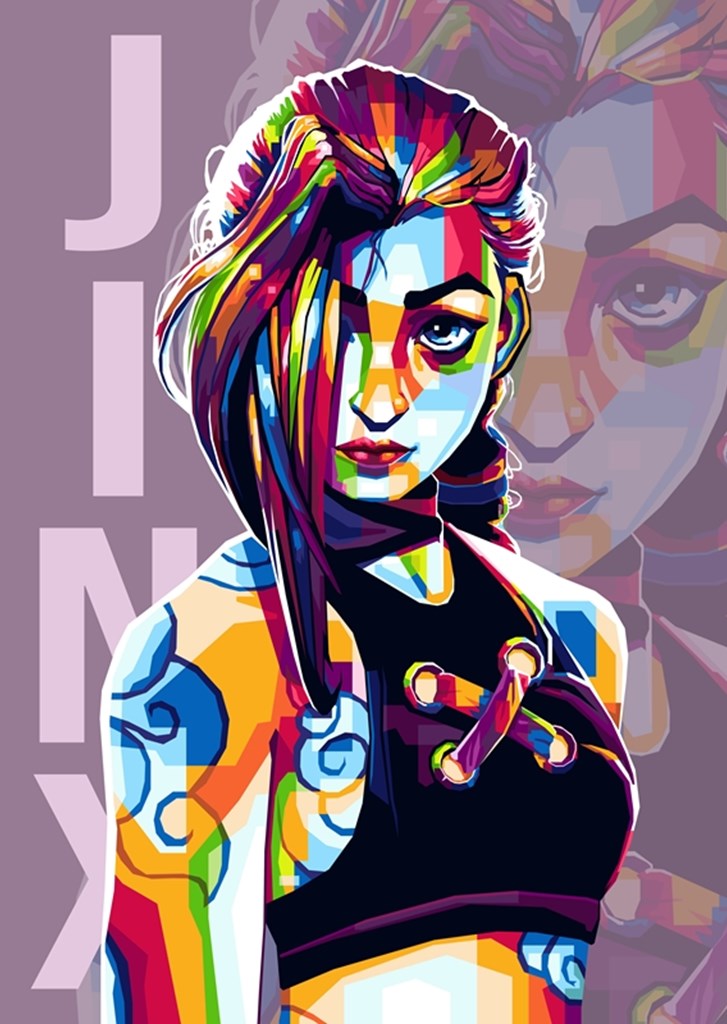 JINX Arcane posters & prints by Muamar Kadhafi - Printler