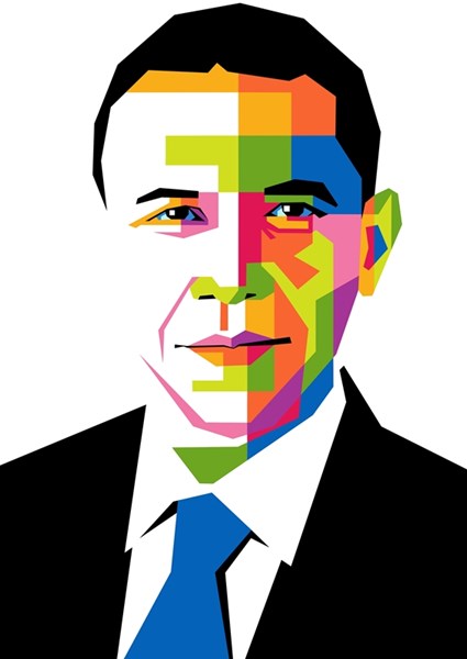 Barack Obama posters & prints by Muhammad Ardian - Printler