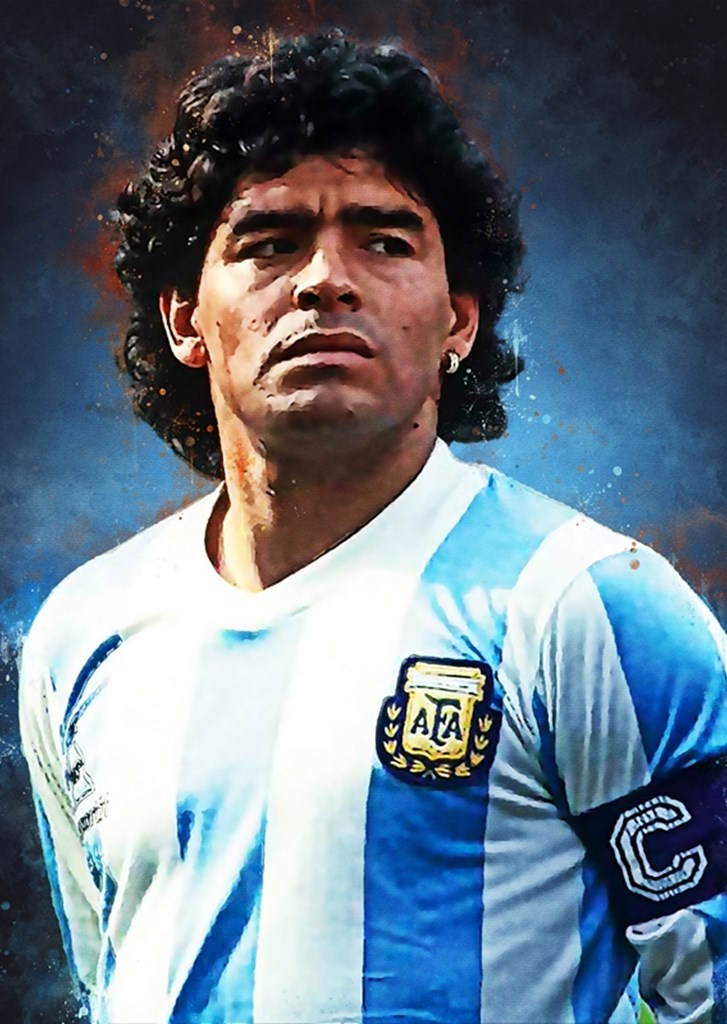 Diego Maradona posters & prints by MUH ASDAR - Printler