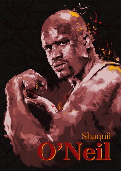 Shaquille O'Neal vector art posters & prints by GhostArt - Printler