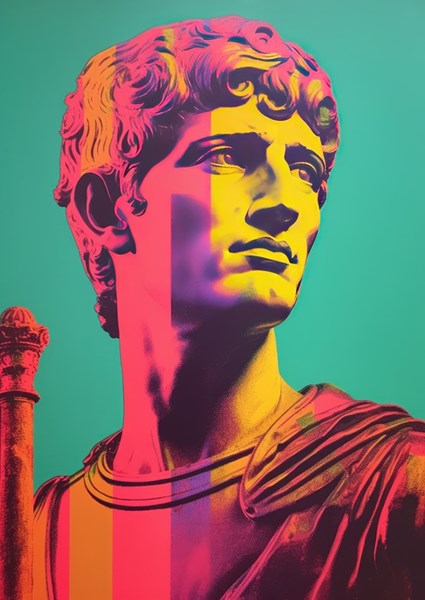 Pop Art "Rome" affiches et impressions par Niklas Maximilian Heinrich ...