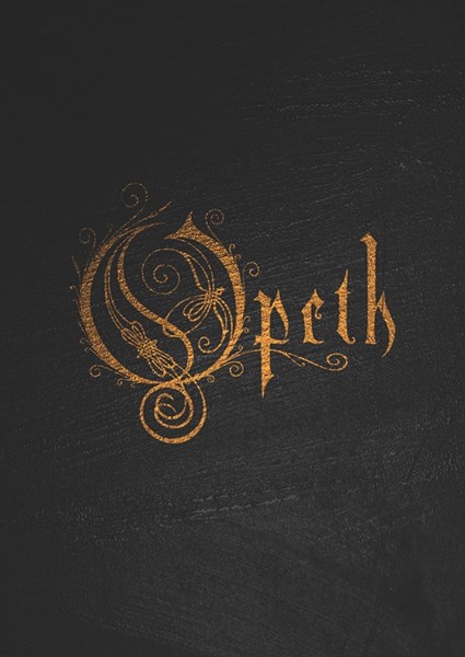 Opeth Gold Logo posters & prints by MUHAMMAD RIFQI HABIBI - Printler