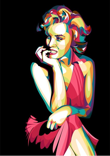 Marilyn Monroe Pop Art posters & art prints door Des Store - Printler