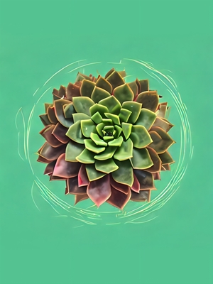 Succulent posters & prints by Ramona N. - Printler