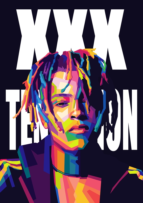 XXXTentacion Pop Art Poster von Siksisart | Printler