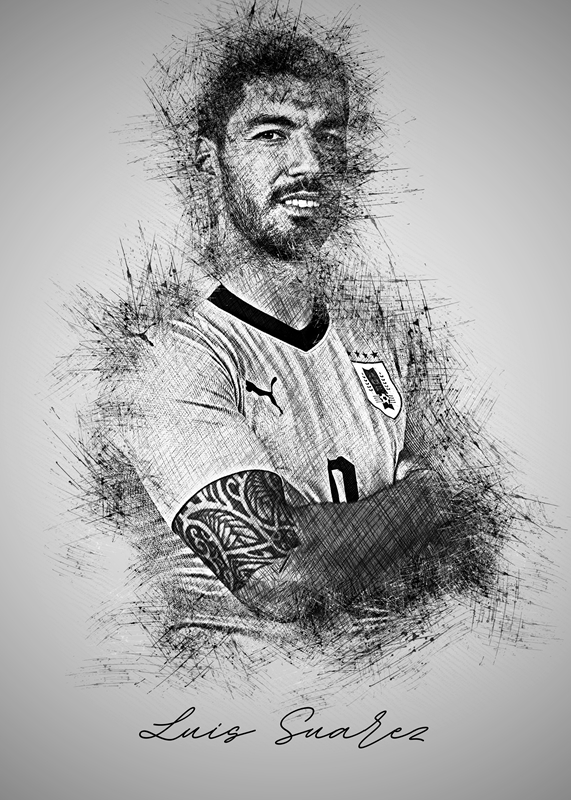 Luis Suárez posters & prints by DIWAN AUDRI AGUSTIN - Printler