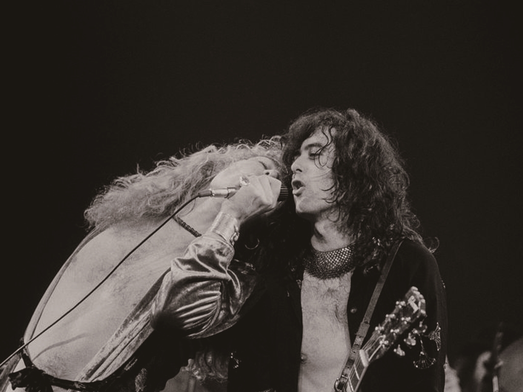 Robert plant Poster von Larry King | Printler