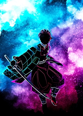 Soul of tanjiro kamado pósters y Art Prints de Misandi . - Printler