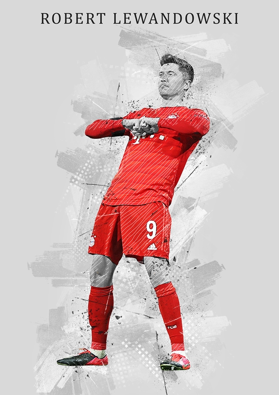 Robert Lewandowski posters & prints by Atonio - Printler