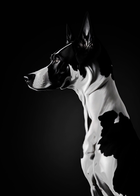 BW Dog posters & prints by Chrisnu - Printler