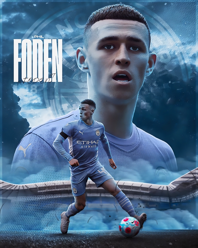 Phil Foden posters & prints by Catur Wibowo - Printler