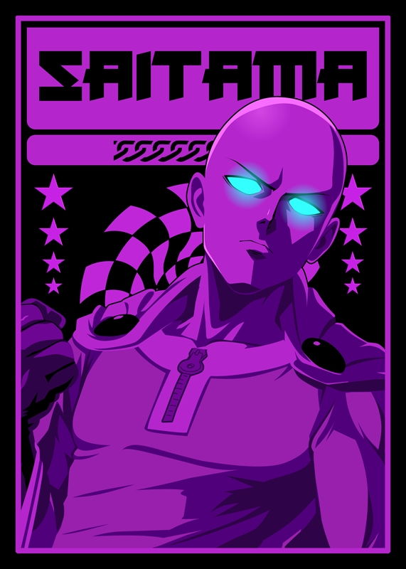 Saitama One Punch Man posters & prints by One Years Studio - Printler