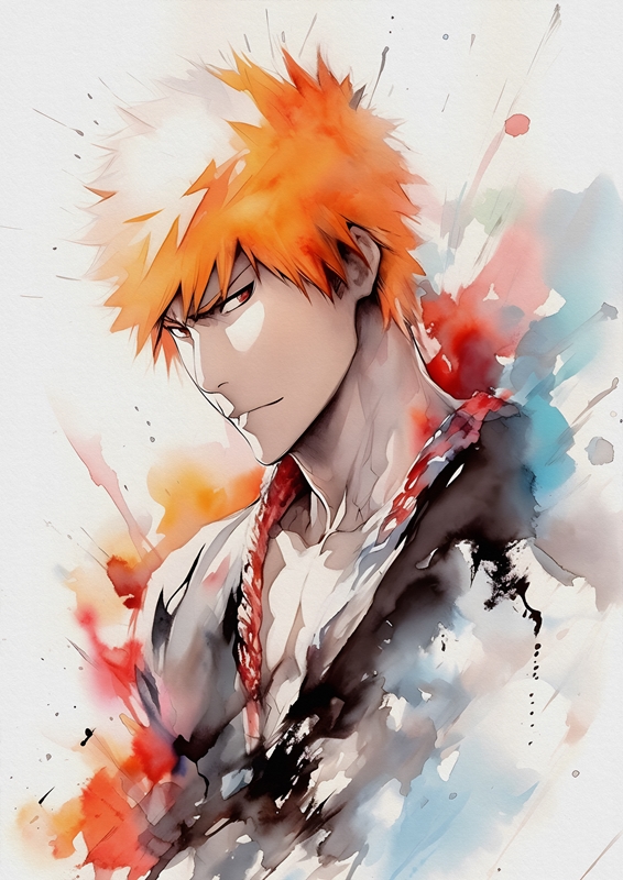 Bleach ichigo posters & prints by Hachico - Printler