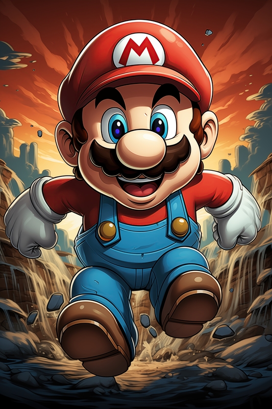 Super Mario Bros posters & prints by Bohemian - Printler