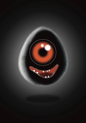 Eye monster posters & prints by Behnoosh Beheshti - Printler