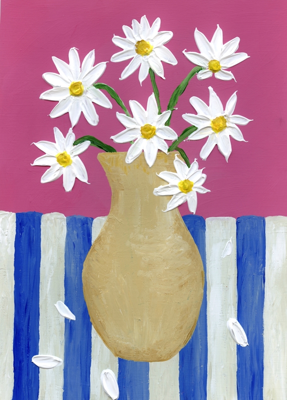 Daisies posters & prints by Veronica Fuchs - Printler