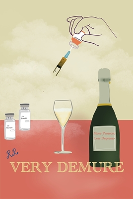 VERY DEMURE posters & prints by Rebecca Rosberg - Printler