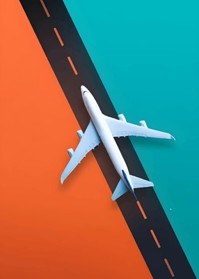 Paper Plane Decoration posters & prints by Aish Poster - Printler