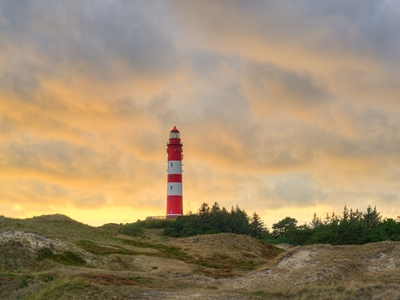 Lighthouse on Amrum posters & prints by Michael Valjak - Printler