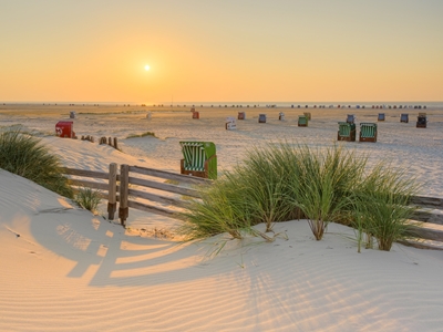 Beach in Norddorf on Amrum posters & prints by Michael Valjak - Printler