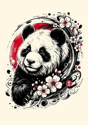 Panda japanese art posters & prints by dubagiang - Printler