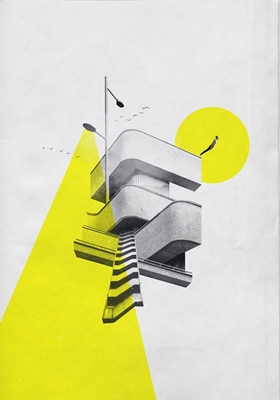 First step posters & prints by Dominik Przerwa - Printler