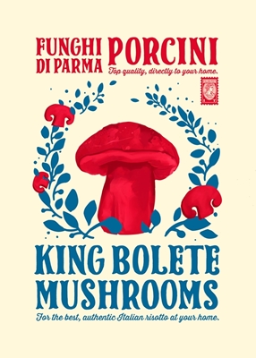 Porcini Delight posters & prints by Dion Gem - Printler