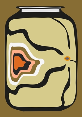 Abstract Jar Artistry posters & prints by Frances Collett - Printler