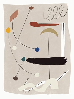 Abstract Balance posters & prints by Little Dean - Printler