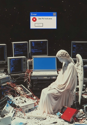 System error posters & prints by Dikhotomy - Printler