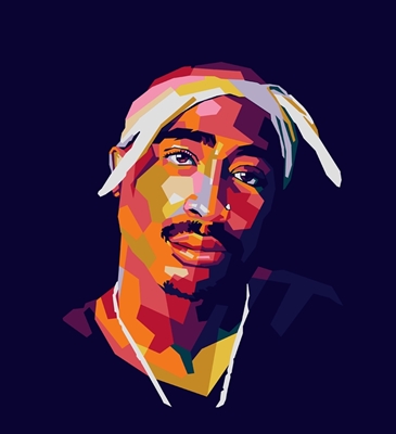 wpap 2pac rapper posters & prints by Clarita - Printler